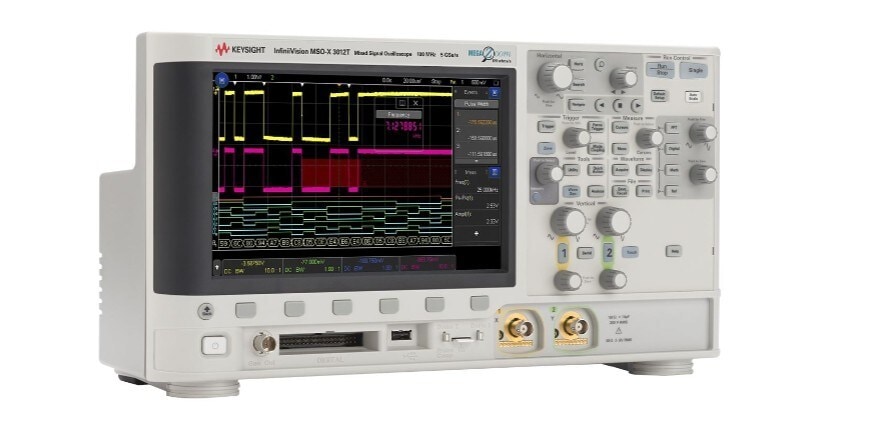 Keysight Mixed Signal Oscilloscope 100 MHz, 2 Analog Plus 16 Digital ...