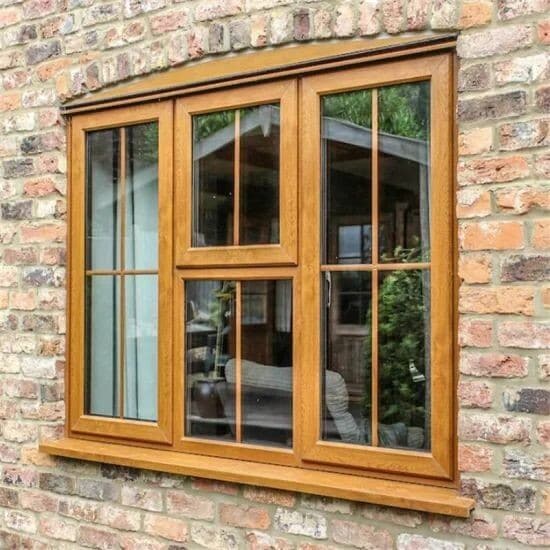 Wooden Finish Upvc Window 2 Feet in Ernakulam at ₹ 1,200 - ₹ 1,300 / Sq ...