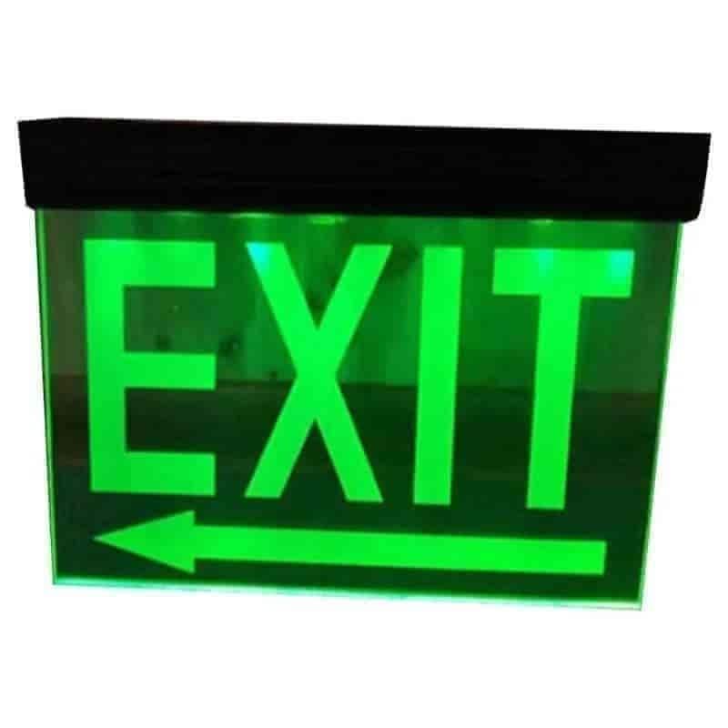 LED Exit Sign Board in Delhi at best price by Multi Media Enterprises ...