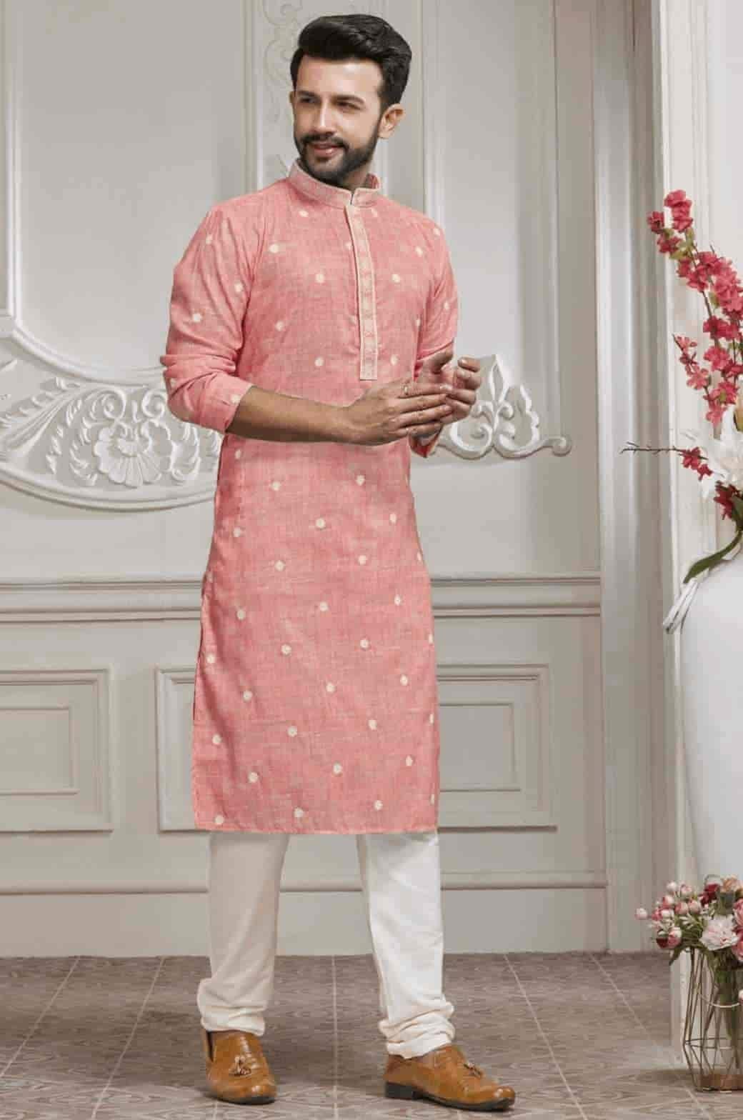 Cotton Traditional Kurta Pajama Set For Mens 108cm in Delhi at ₹ 450 ...