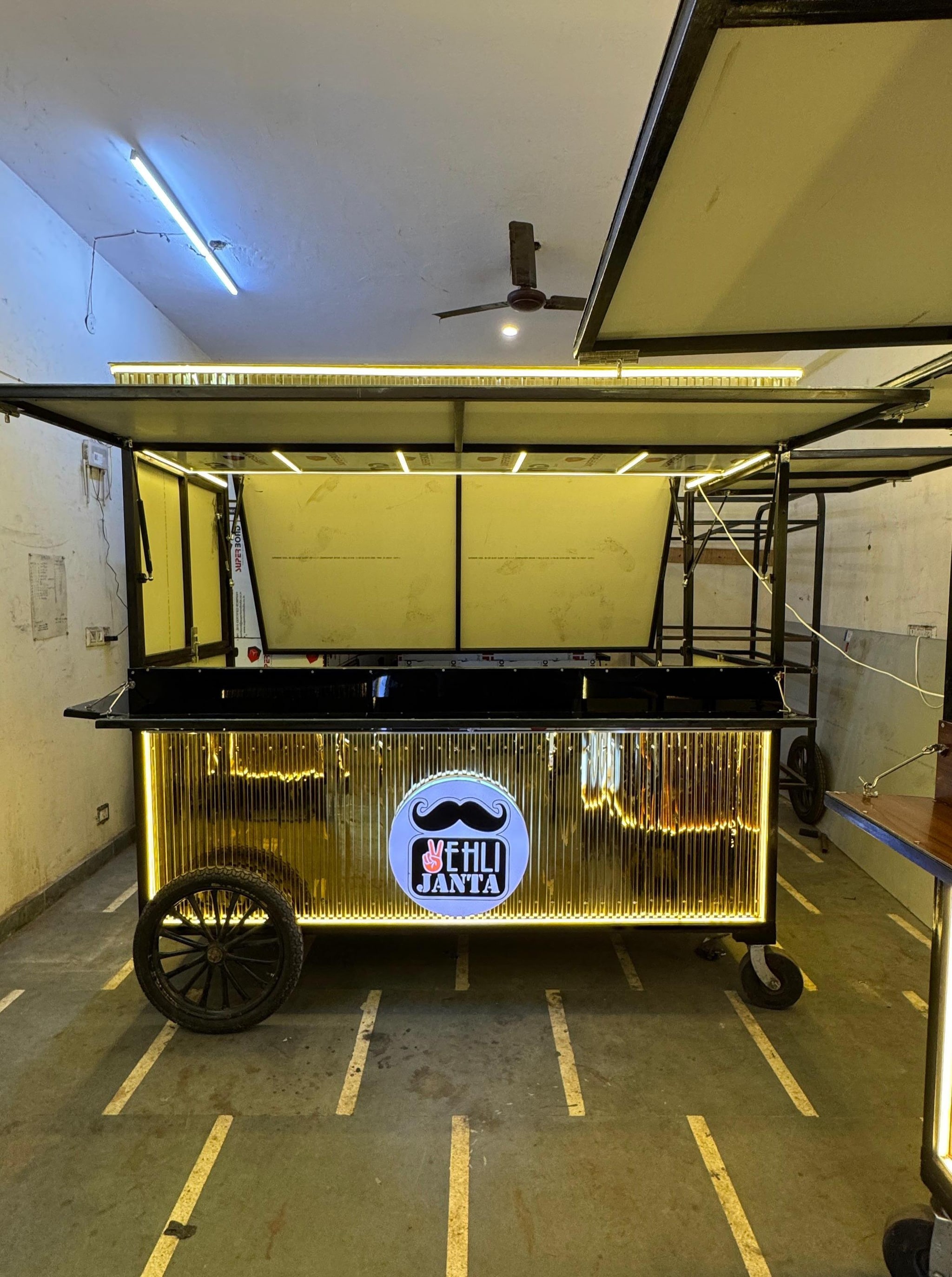 Chinese Food Cart 7feet by 3feet in Delhi at ₹ 90,000 / Pc by Ekam Food ...