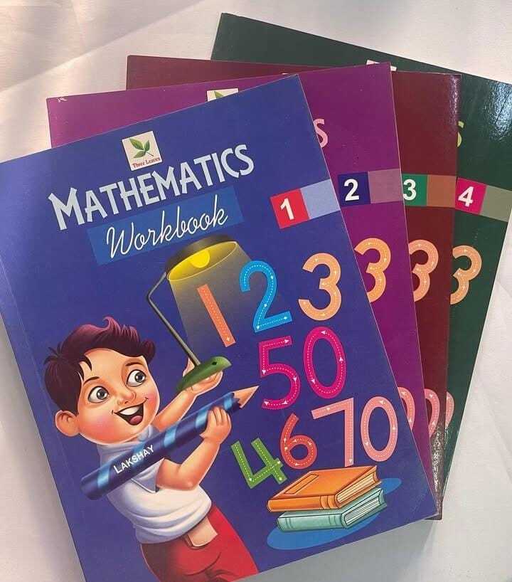 Three Leaves Mathematics Workbook (1-4) in Delhi at ₹ 230 / Pc by Three ...
