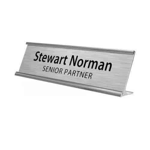 Stainless Steel Desk Sign Board in Delhi at ₹ 1,800 / Pc by Aarna ...