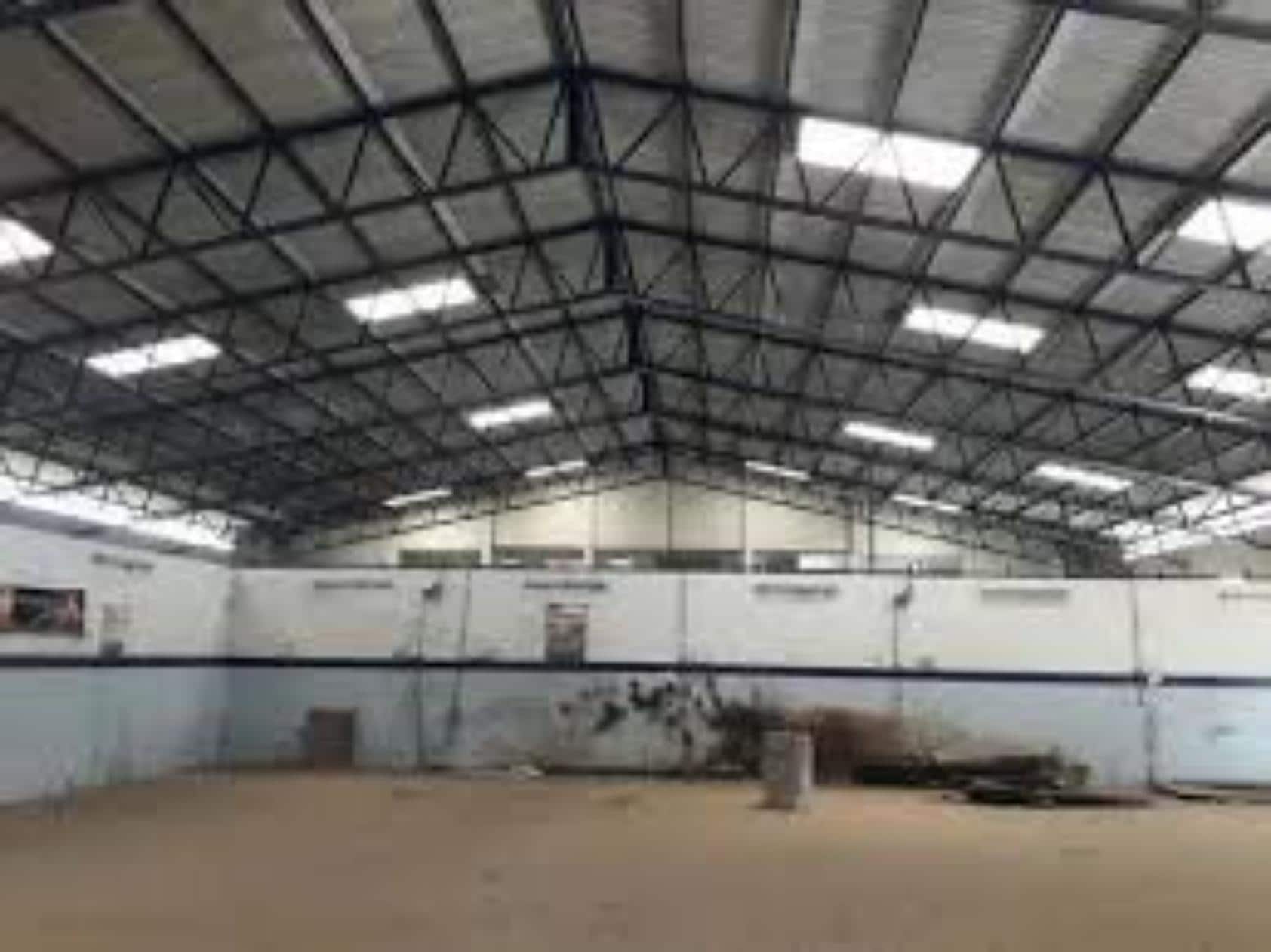 Multi-Slope Metro Sheet Roof Shed Fabrication in Delhi at ₹ 100 - ₹ 150 ...