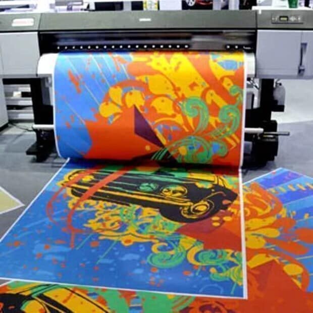 Color printing services store