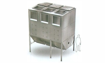 NFSZ3000 Bag filter with rotary valve or screw conveyor in Pune at best ...