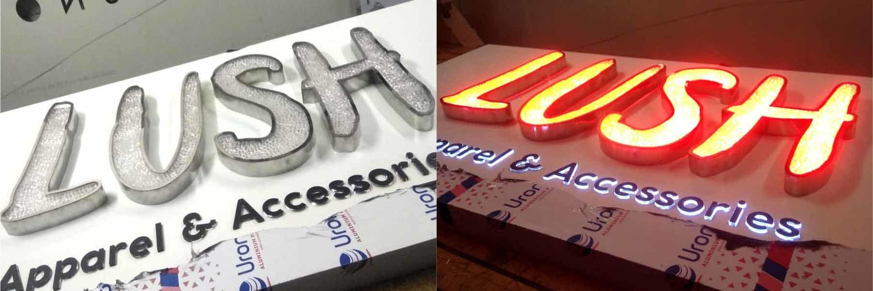 Led Night Glow Signboard in Delhi - Dealers, Manufacturers & Suppliers ...