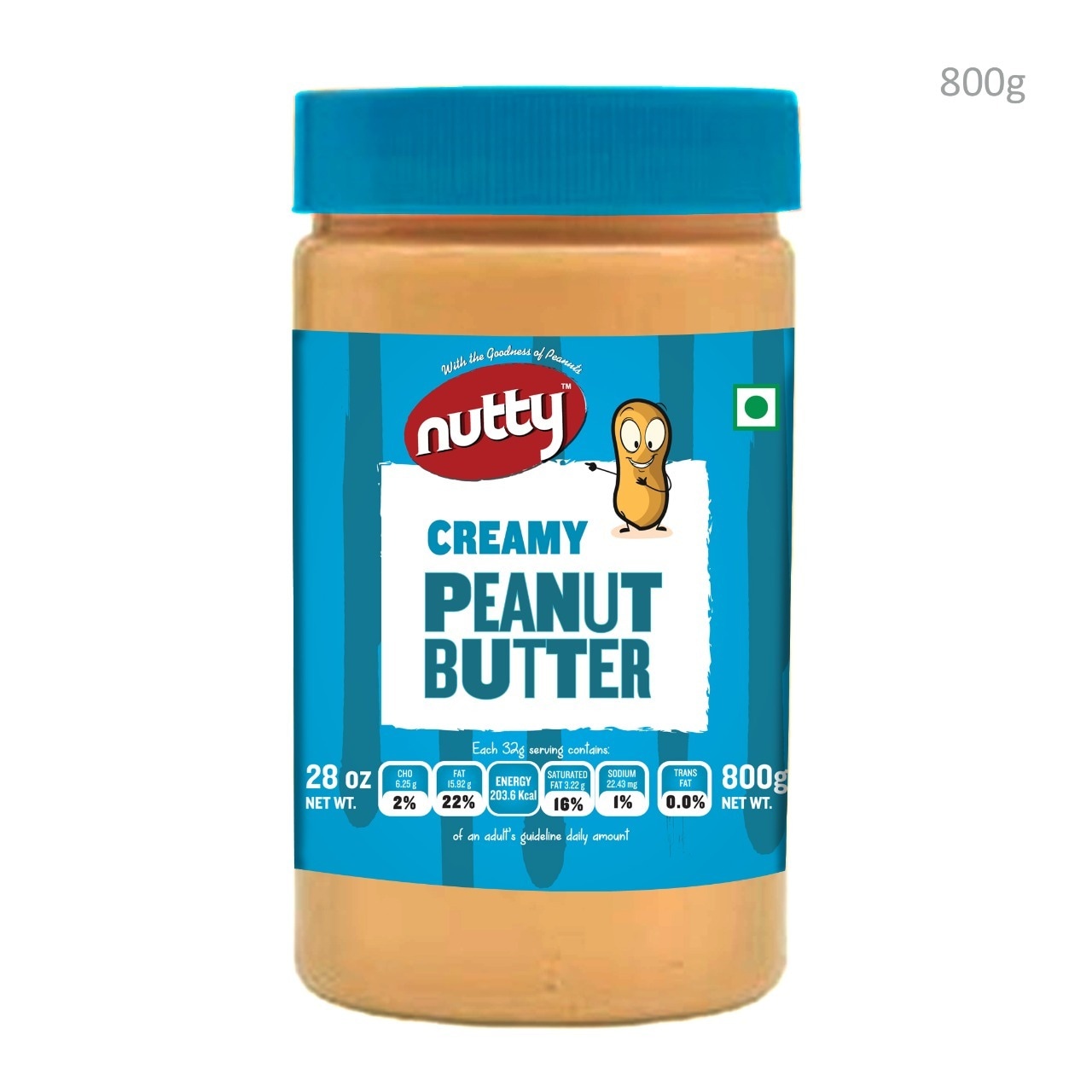 Nutty Peanut Butter Creamy 800 Grams in Ahmedabad at best price by ...