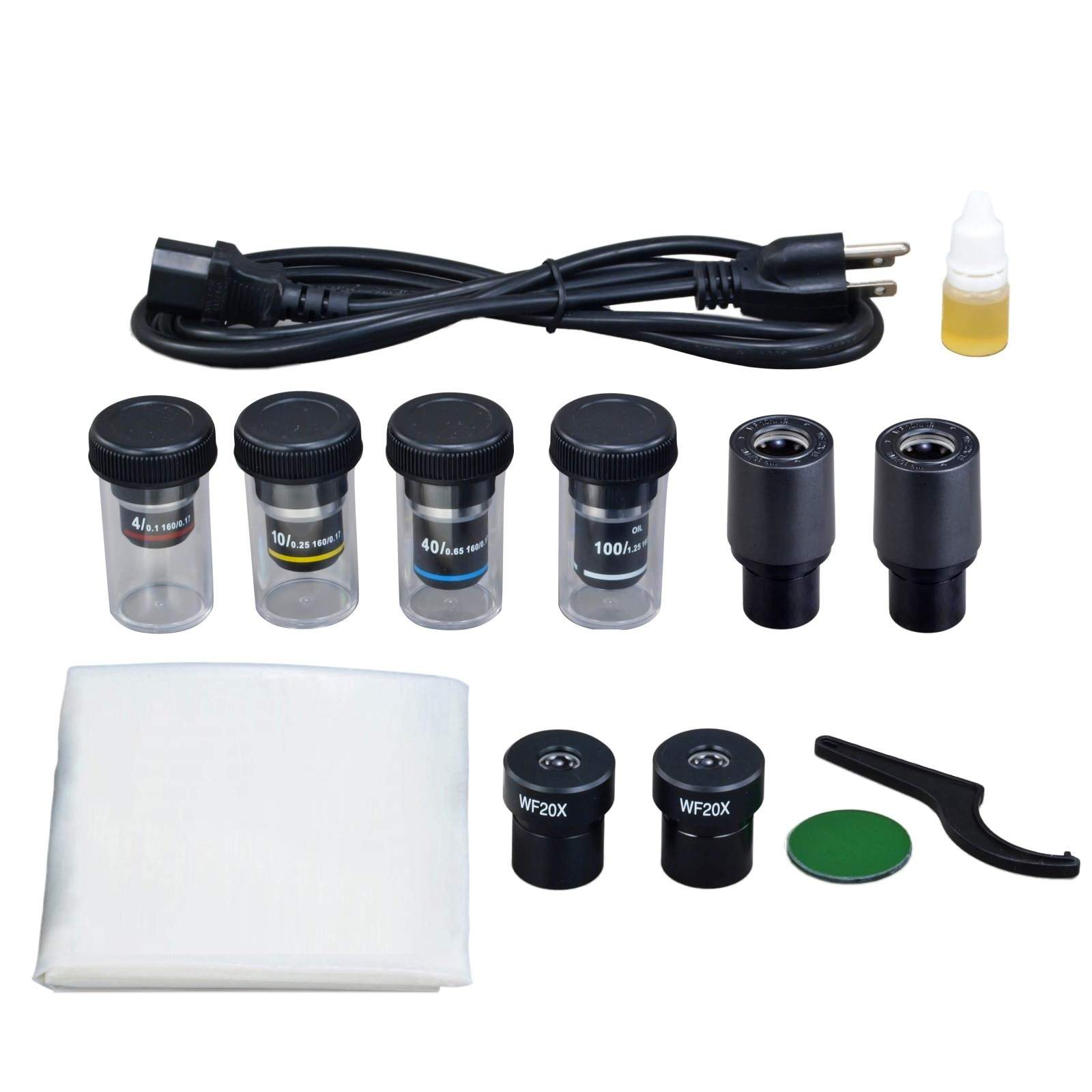 Omax 40x 2000x Led Binocular Compound Lab Microscope - Get Best Price ...