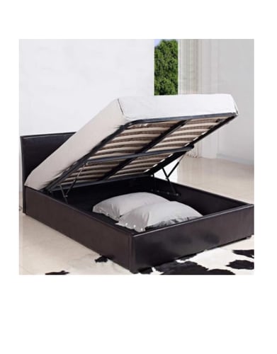 One Step Furniture Black Storage Bed - Get Best Price from ...