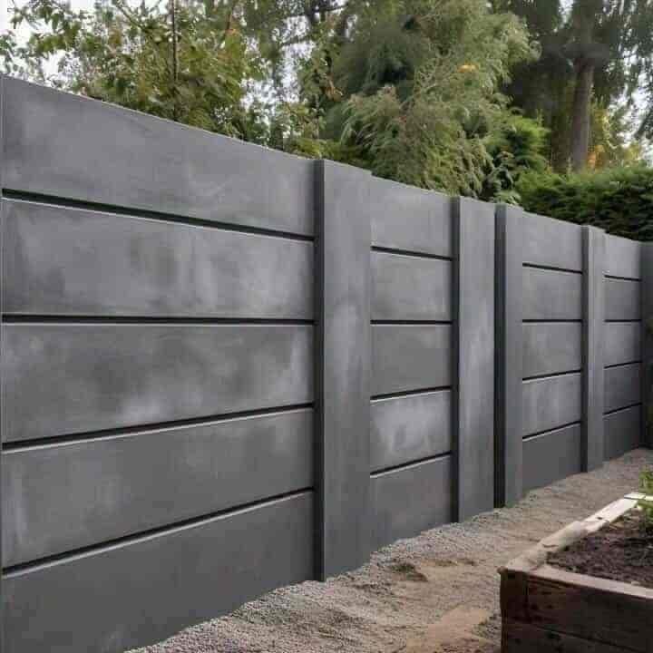 Panel Build RCC Precast Compound Wall (Grey) in Bangalore at ₹ 80 ...