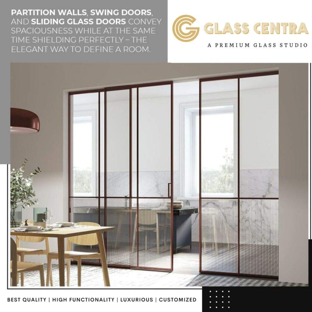 Partition Walls Swing Doors in Delhi at ₹ 200 - ₹ 80,000 / Pc by Glass ...