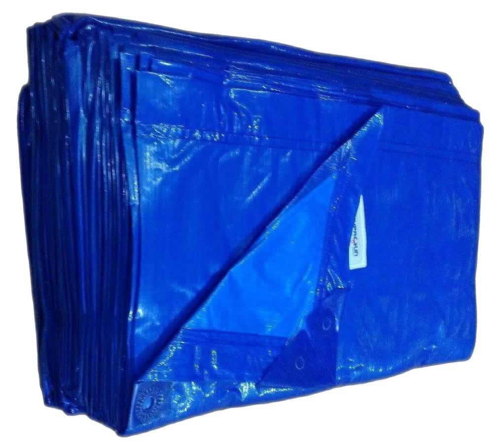 PE Laminated Blue Sigma Plastic Tarpaulin, GSM-450 in Delhi at ₹ 6 / Sq ...