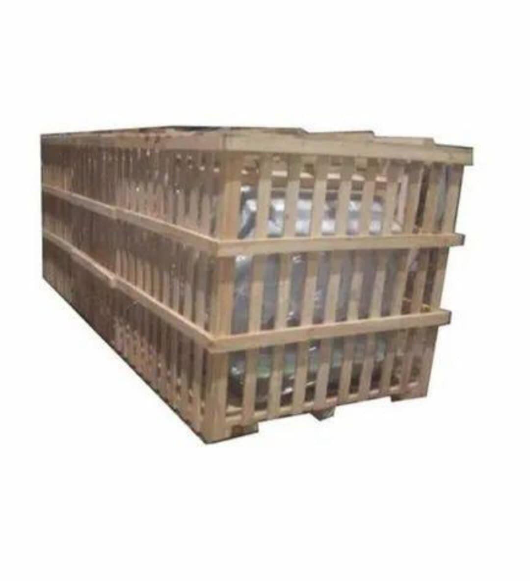 Plain Industrial Wooden Packaging Crate, Load Capacity-180Kg in ...