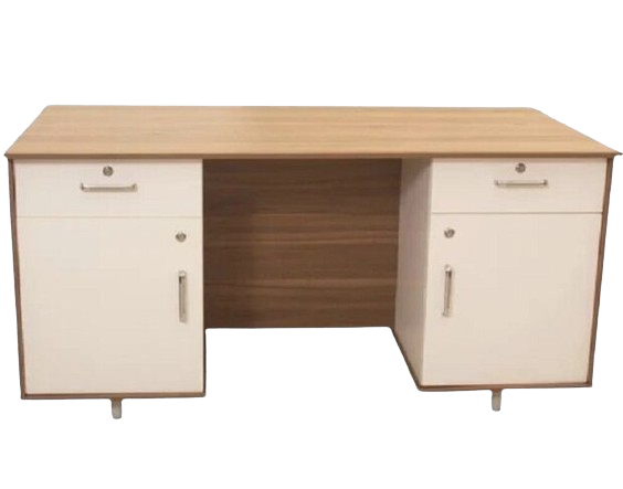 Plywood Laminated Brown Office Table
