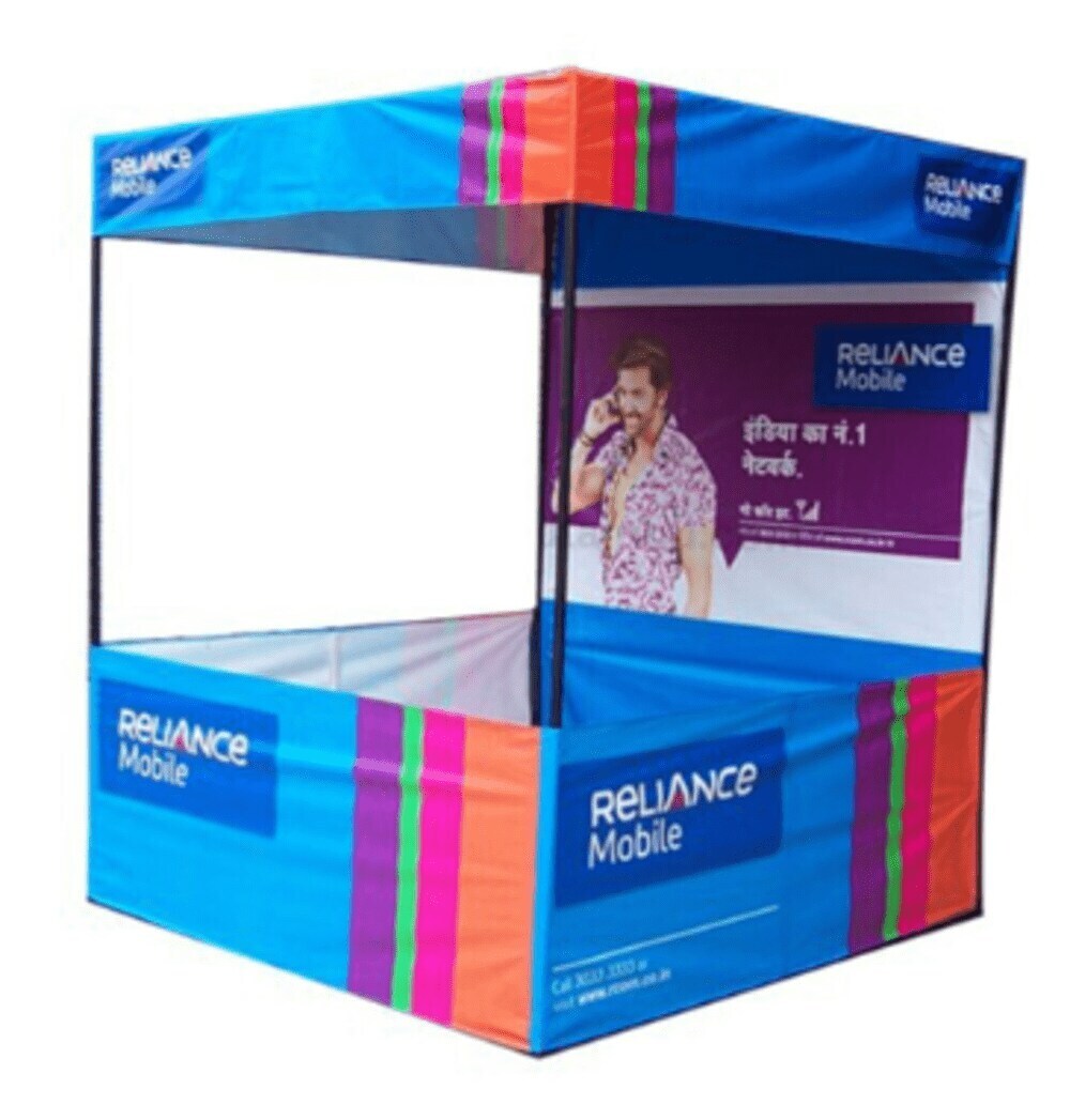 Polyester Reliance Gazebo Promotional Tent Service Size 4x4Ft in Delhi ...