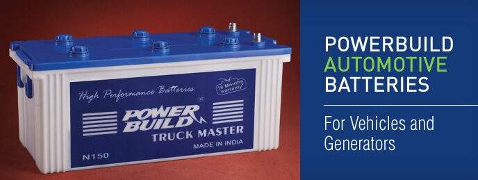 POWERBUILD HR EL SERIES BATTERIES in Bangalore at best price by Power ...