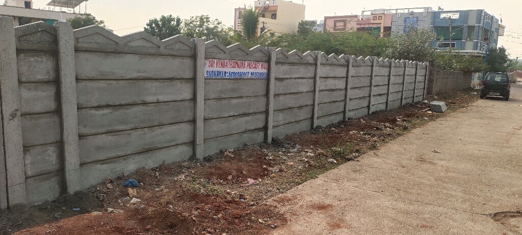 Precast Compound Wall - Compound Wall Constructed Using Precast ...