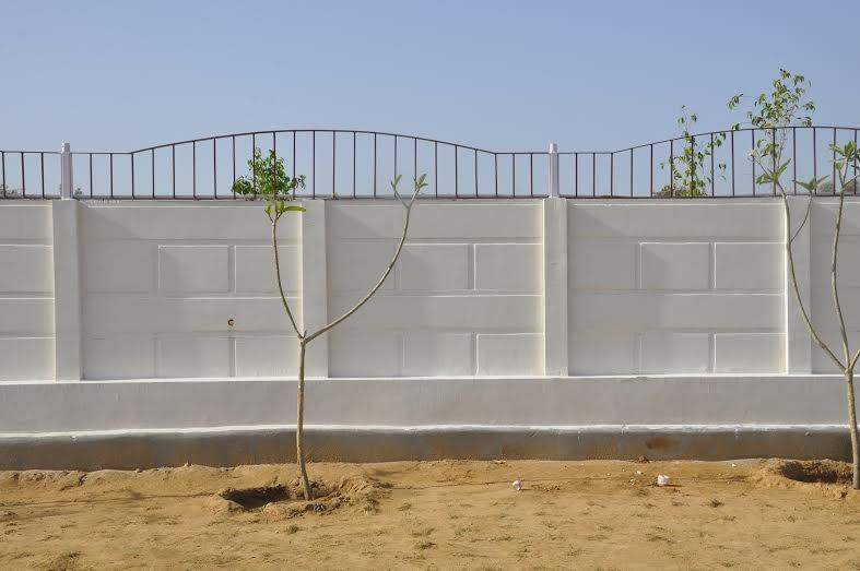 Precast Compound Wall - Ready-made Boundary Solution in Tirupati at ...