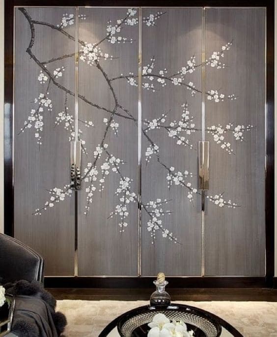 Printed Glass Sliding Wardrobe in Dhule at ₹ 300 / Sq.ft by Sagar Glass ...