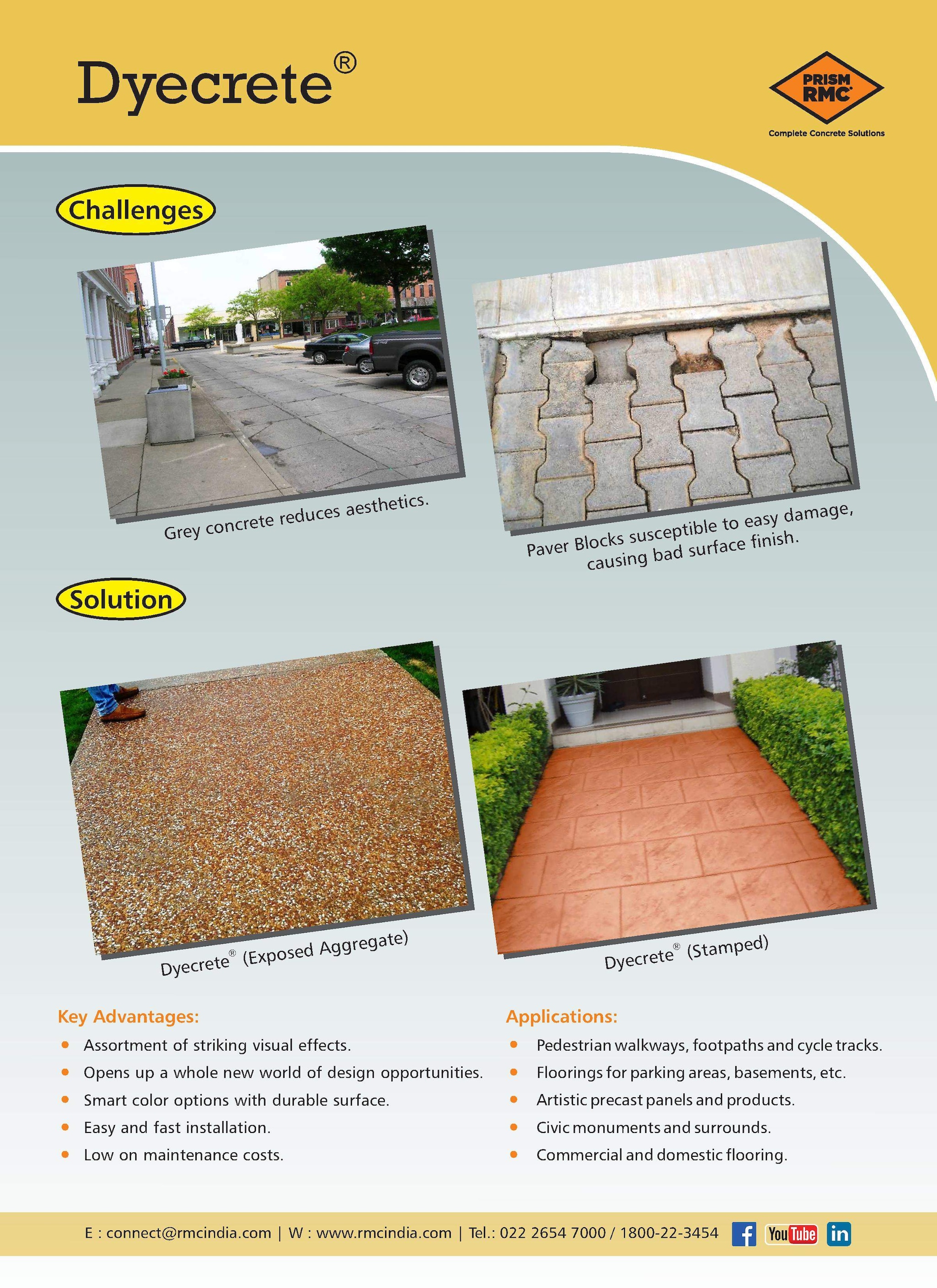 Prism RMC Dyecrete Concrete in Chennai at best price by S J Ready Mix ...