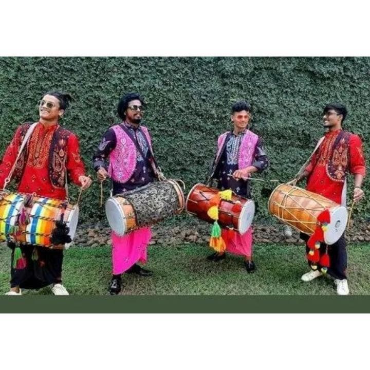 Punjabi Dhol Player Service (4-Person) in Delhi at ₹ 11,000 / Pack by ...