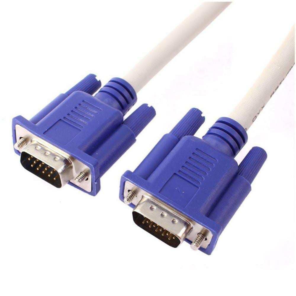 PVC Computer VGA Cable White 1.5 Mtr in Delhi at ₹ 80 - ₹ 150 / Pc by ...