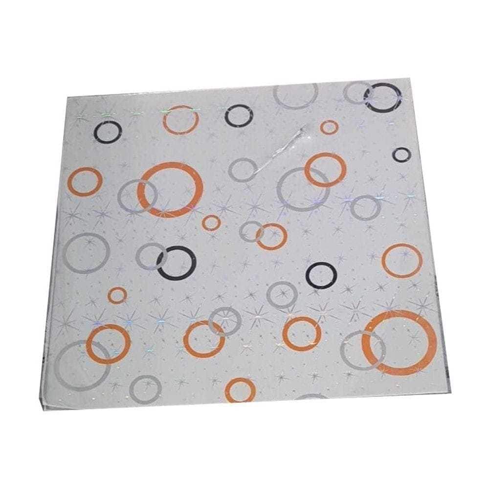 PVC Wall Tile Sample Circle Print for Decorative Wall Finishes in ...