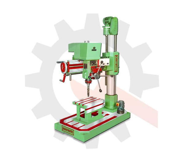 AMI-25 Radial Drill Machine, 0.5 HP Motor, 1 HP Drill Head Motor, 8 ...