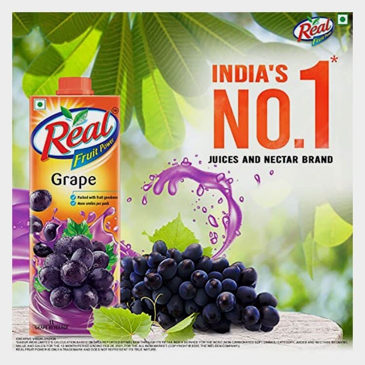 Real Activ Grape Fruit Power Juice (1 ltr) in Delhi at best price by ...