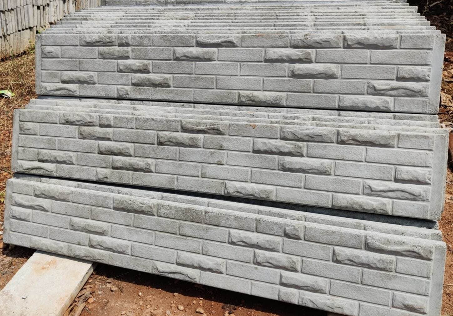 Rectangular Design Precast Boundary Walls in Bangalore at ₹ 90 - ₹ 95 ...