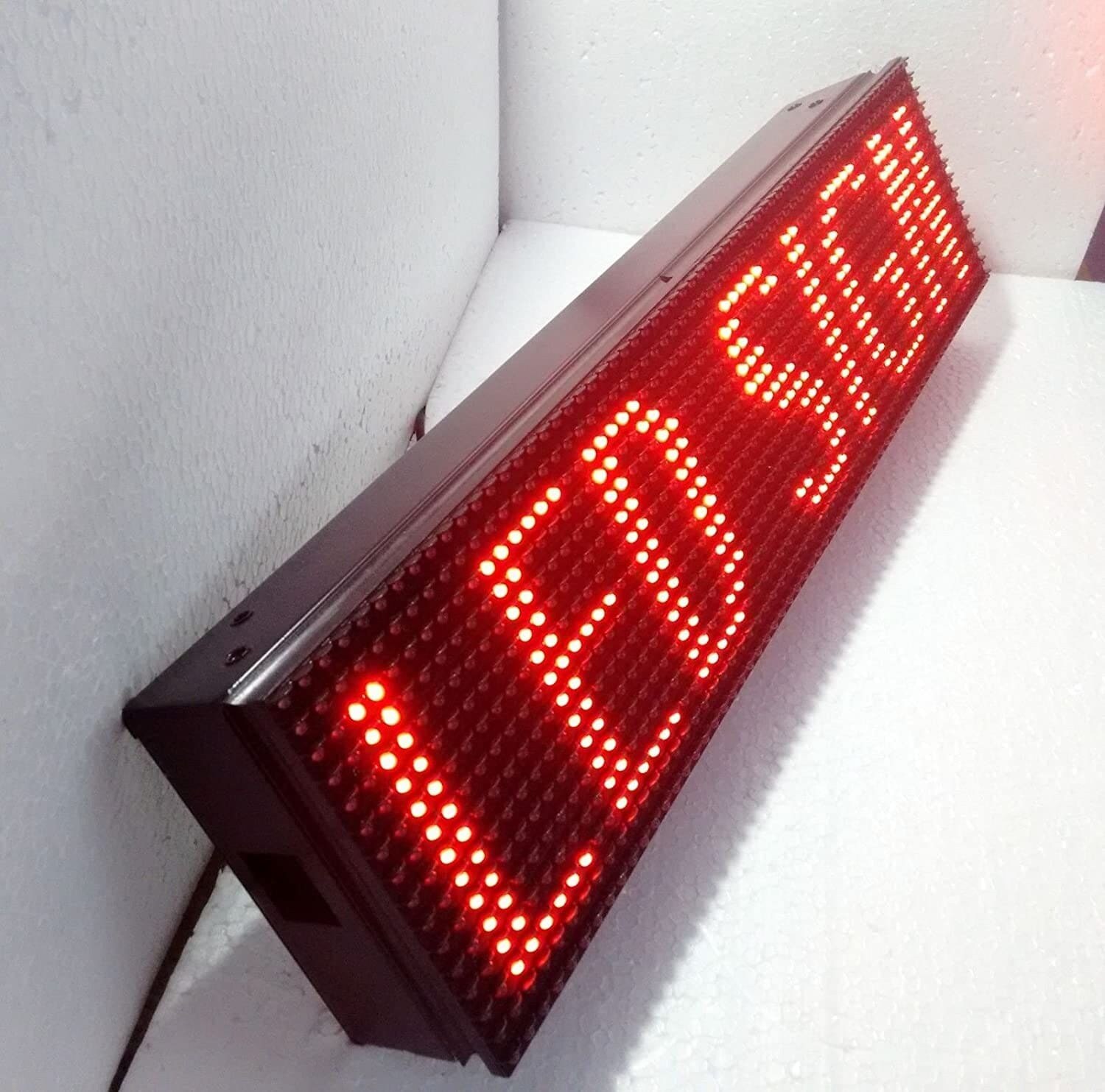 Rectangular LED Glow Sign Board (Black) in Delhi at ₹ 260 - ₹ 300 / Sq ...