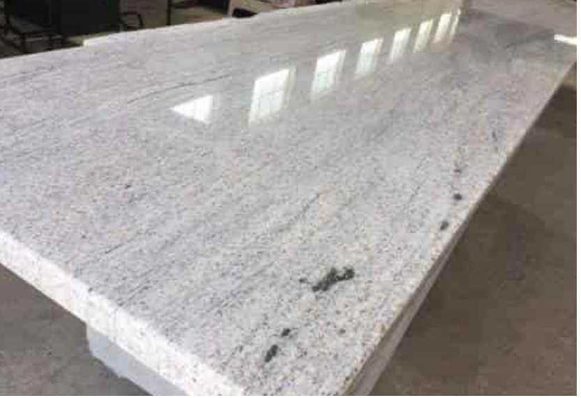 Rectangular Polished Imperial White Granite Flooring Slab in ...