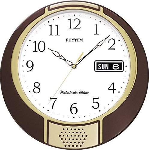 Westminster Chime Wall Clock With Pendulum Movement - Wall Design Ideas