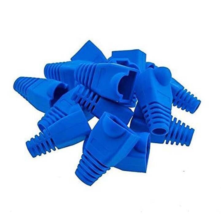 River Fox Rj45 ethernet network cable connector silicon cap (Blue) in ...