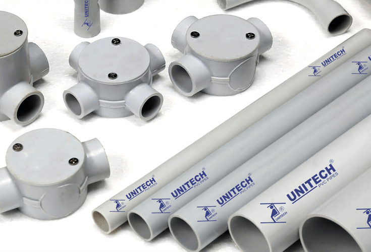 Flexible Polyvinyl Chloride 20mm PVC Round Conduit Pipes (2.5mm ...
