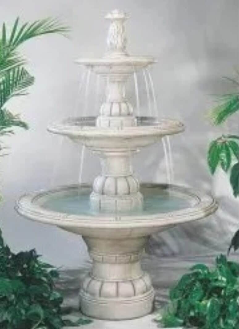 Sandstone 3 Tier Water Fountain, For Decoration in Delhi at ₹ 45,000 ...