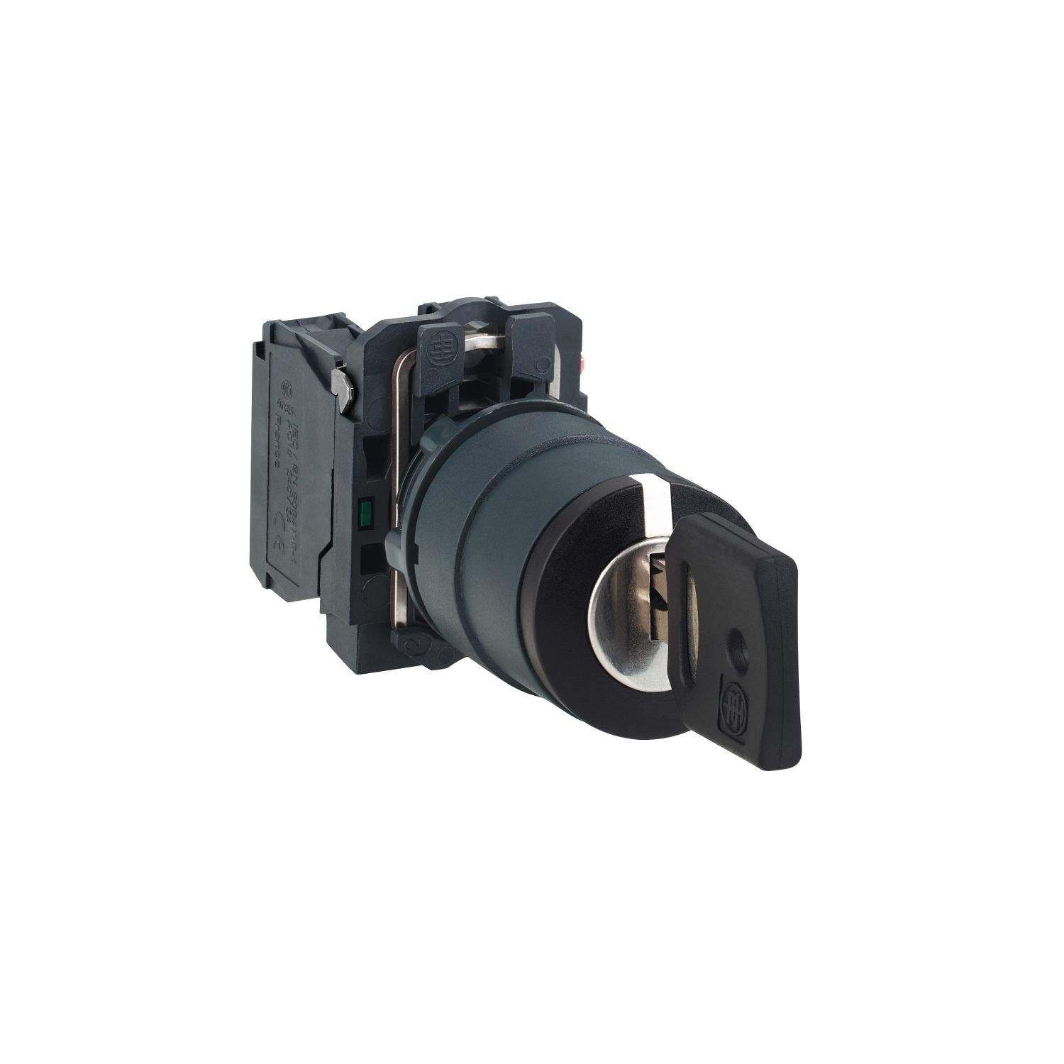 Schneider Electric Selector Key Switch Ronis 455 - Diam22 - 3 Positions ...