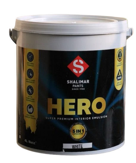 SHALIMAR Hero Interior Super Premium Emulsion Paint in Delhi at ₹ 230 ...