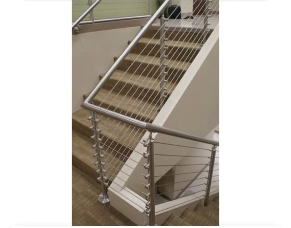 Silver Bar Stainless Steel Staircase Railing For Home in Delhi at ₹ 188 ...