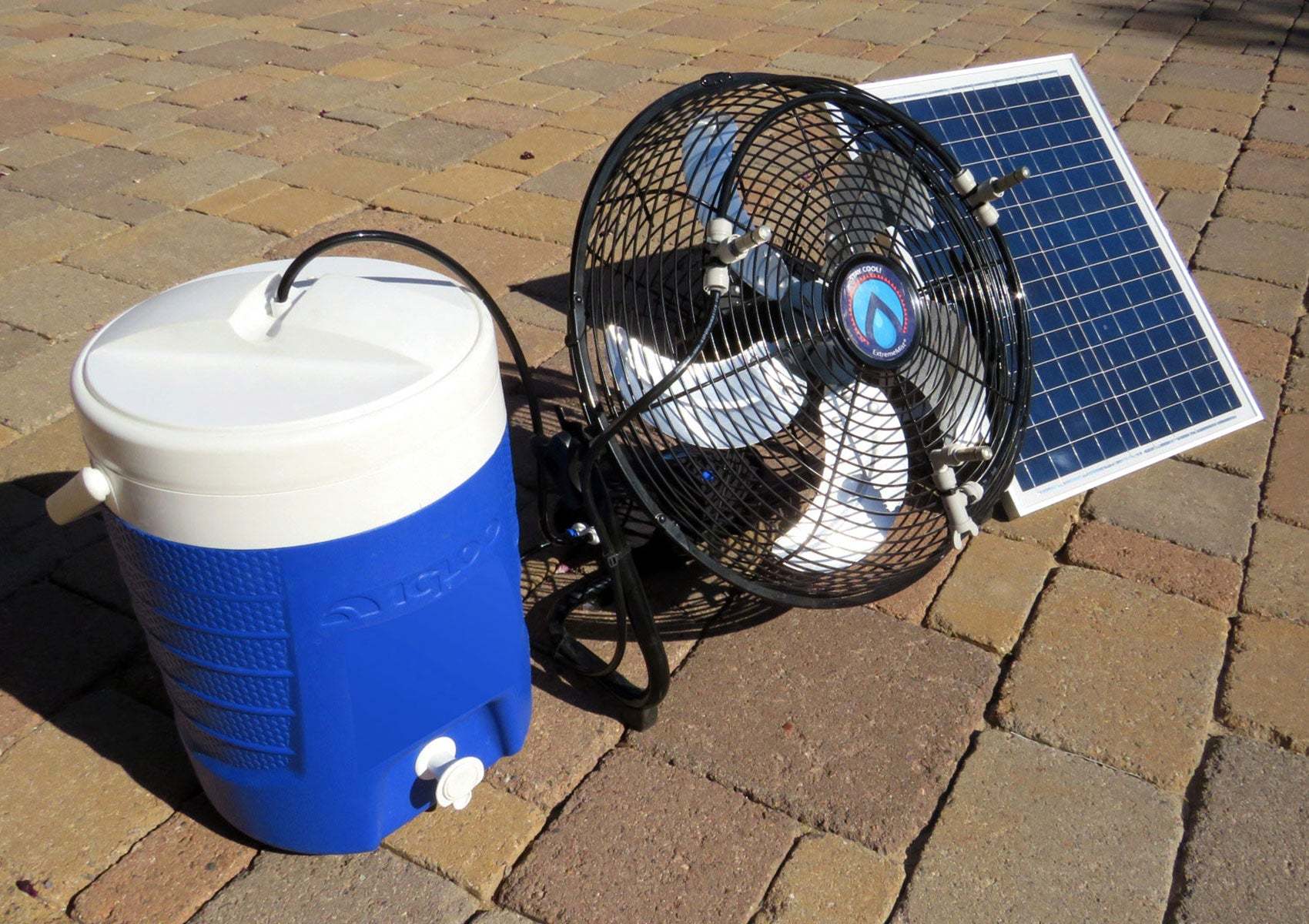 Outdoor Cooling Misting System Price Starting From Rs 30,000/Set | Find ...
