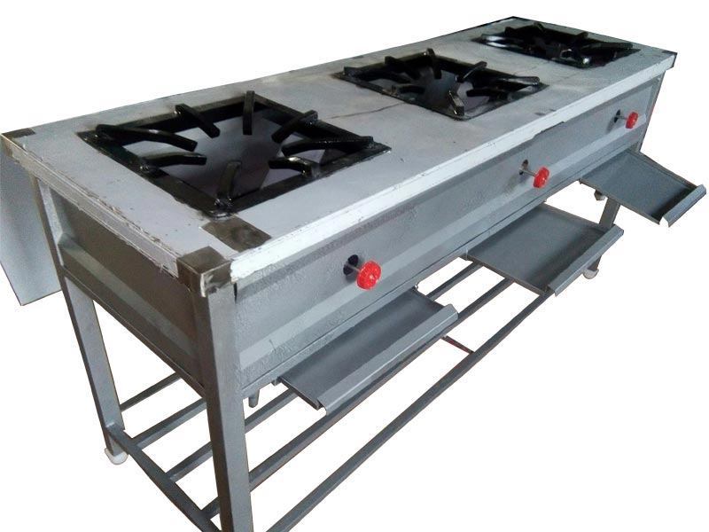 SS Triple Burner Frame in Pune at best price by New Omkar Fabrication ...