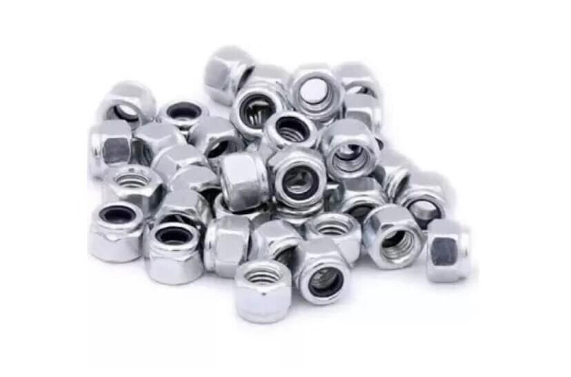 Stainless Steel 10 Mm Thread Nylock Nut Pack Of 10 Nuts in Delhi at ...