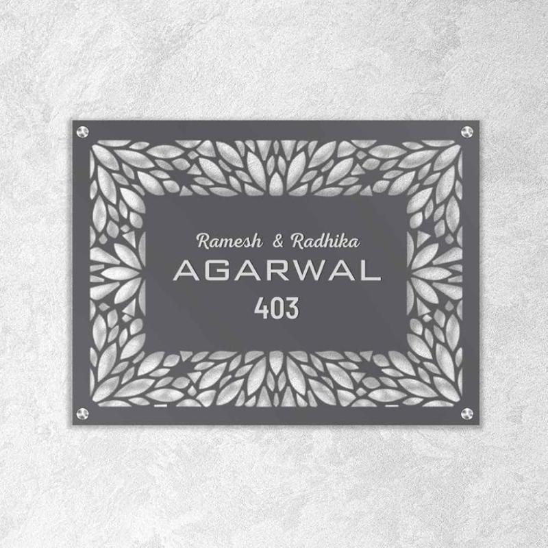 Stainless Steel Laser Cut Name Plate in Delhi at ₹ 300 - ₹ 2,500 / Pc ...