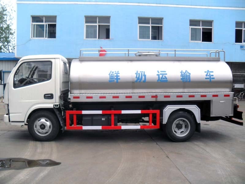 Stainless Steel Milk Tanker Vehicle - 1000 Ltr Capacity in Hyderabad at ...