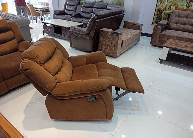 Sofa Set With Leg Rest | Baci Living Room