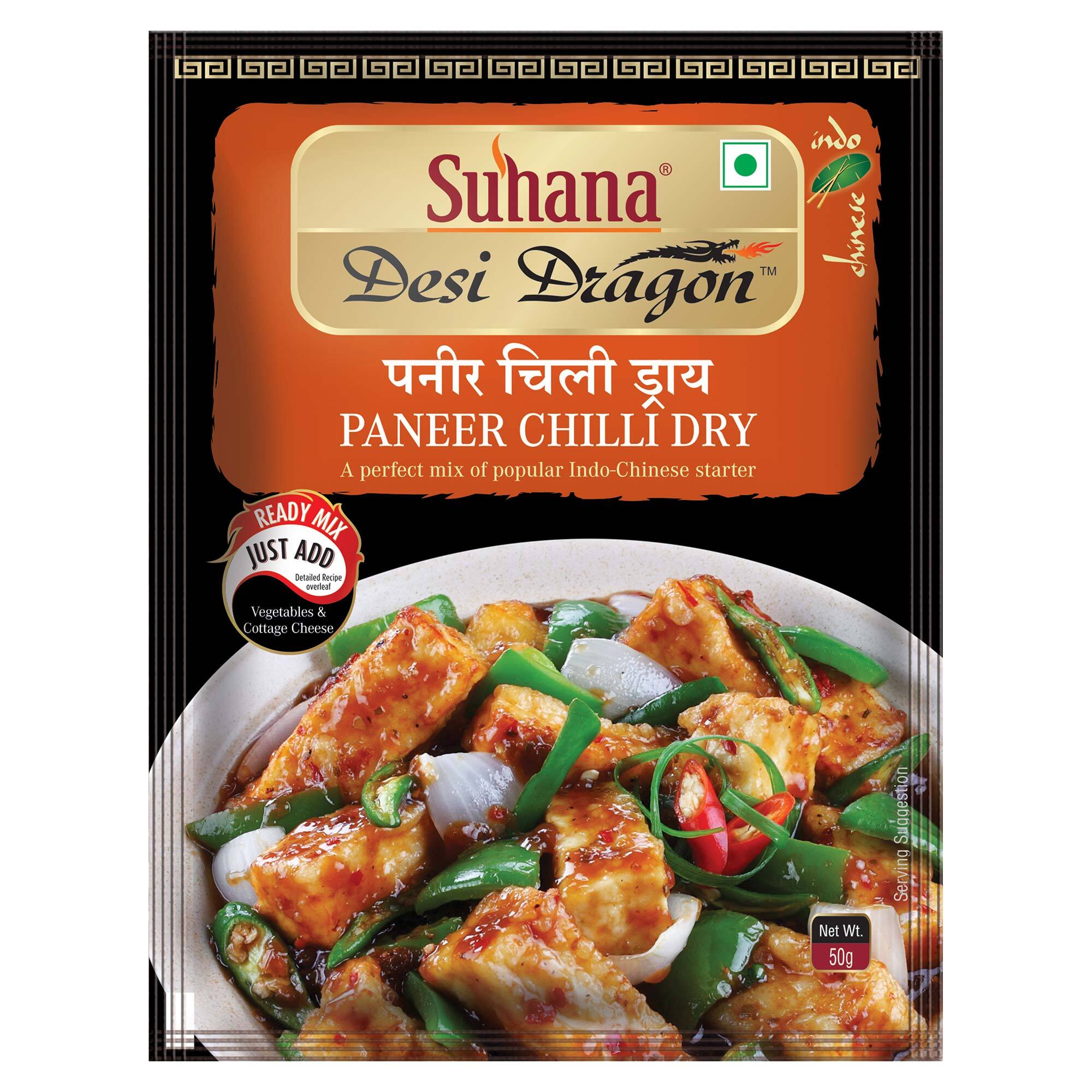 Suhana Ready-to-cook Paneer Chilli (Dry) Mix 50g Pouch in Pune at ₹ 45 ...
