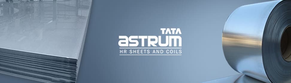 Tata Astrum Corrugated Steel HR Sheets 1200x2400 Galvanized Coated for ...