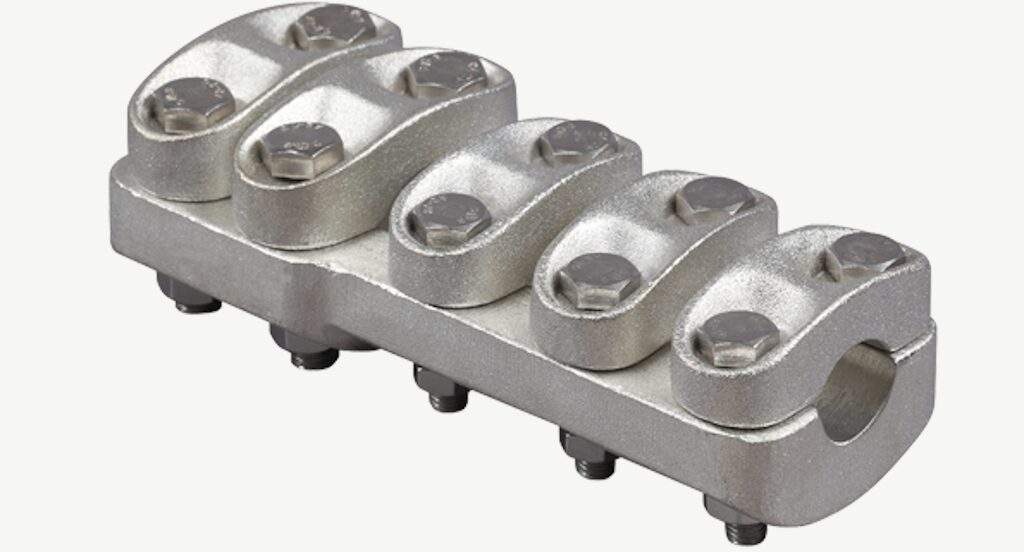 Terminal Straight Connector For CT PT Stud Rod Bimetallic To Single ...