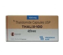 Thalix Thalidomide Capsules 100mg in Delhi at ₹ 14 - ₹ 128 / Tblt by ...